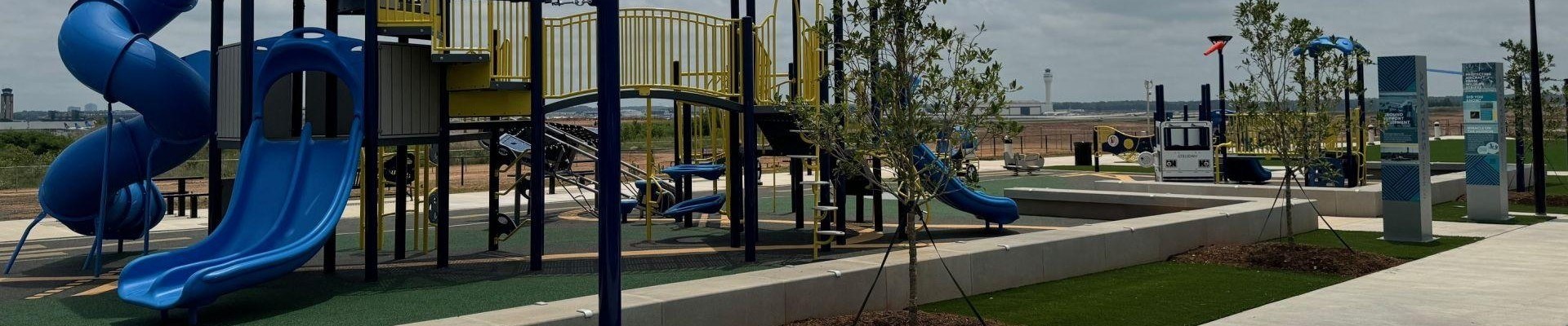 Unique Airport Themed Playground –… | Cunningham Recreation
