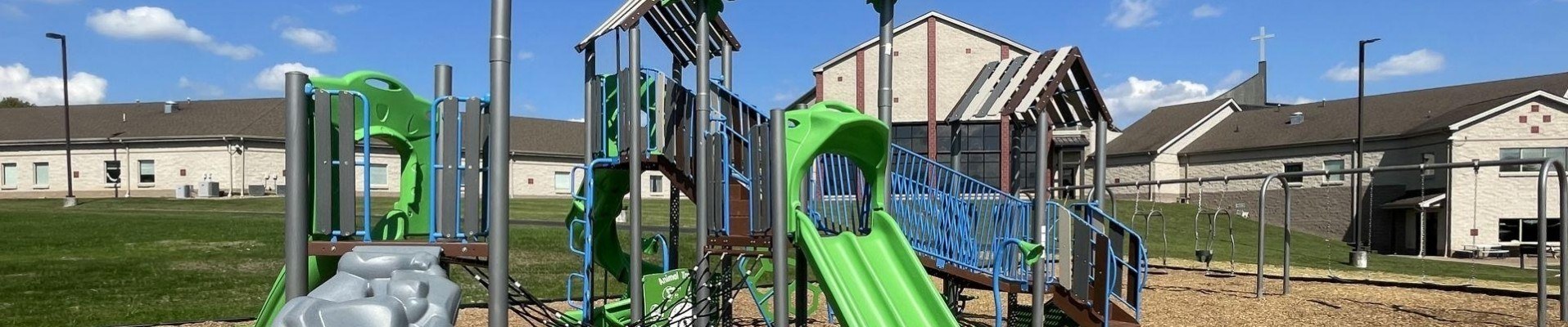 Faith Center Playground with Kidnetix Twirl… | Cunningham Recreation