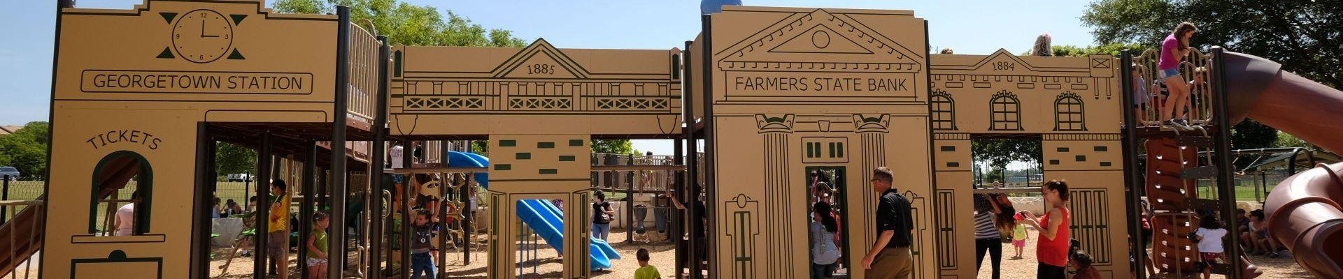 Community Playground with Art Entryway -… | Cunningham Recreation