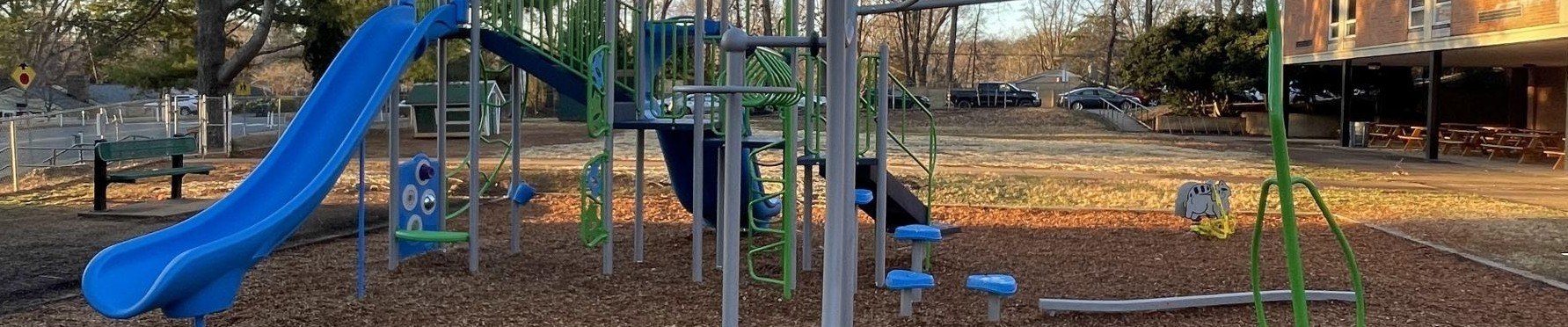 School Playground with exciting Xcelerator – | Cunningham Recreation