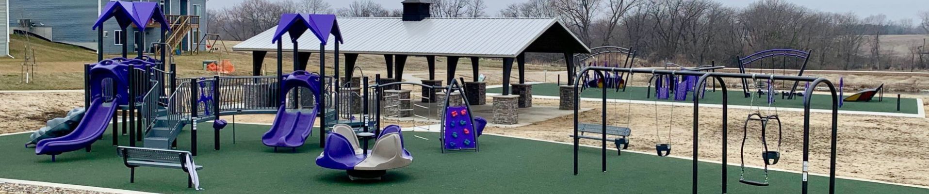 Challenge Course and Playground Complete with… | Cunningham Recreation