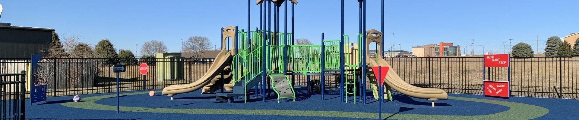 Childcare Playground with Trike Track -… | Cunningham Recreation