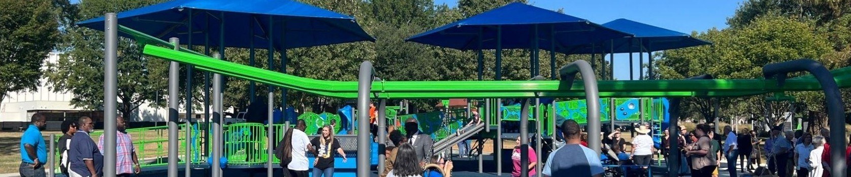 Inclusive Playground with Yalp Sona Play Arch… | Cunningham Recreation