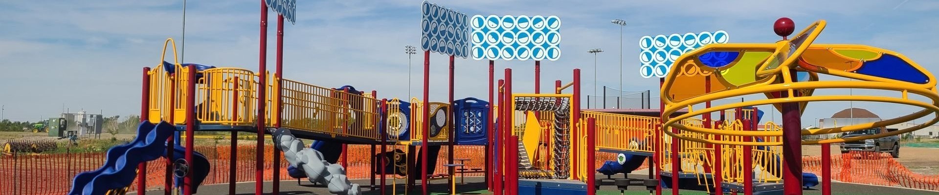 Inclusive Playground with lots of climbers – | Cunningham Recreation