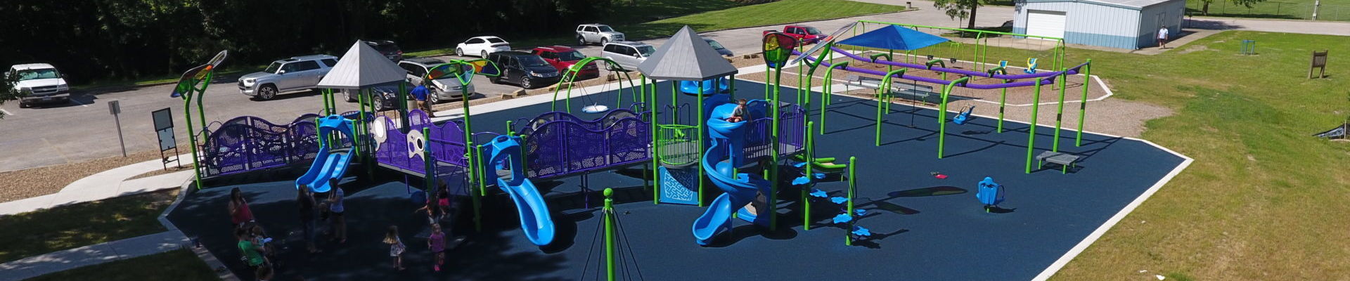 Large Inclusive Playground - Warrensburg, MO | Cunningham Recreation