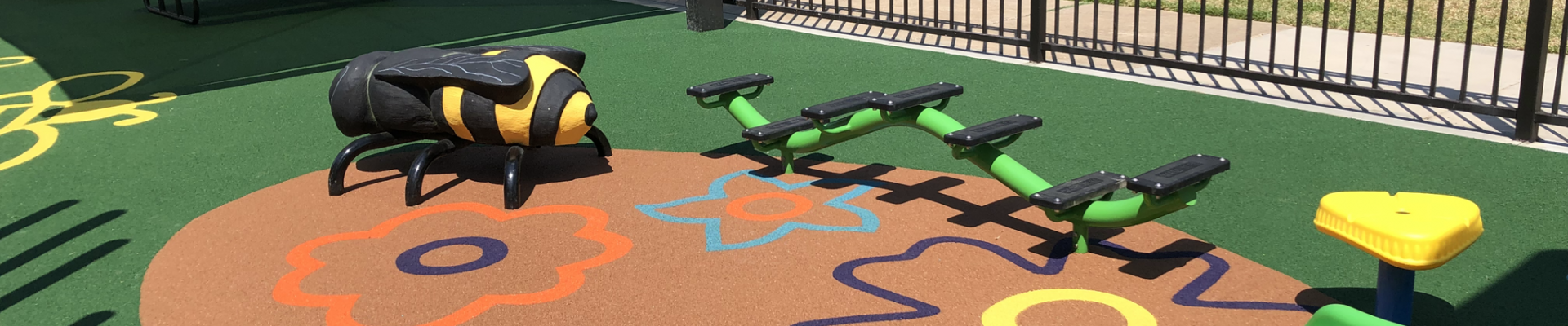 Bee Themed Playground at University Child… | Cunningham Recreation