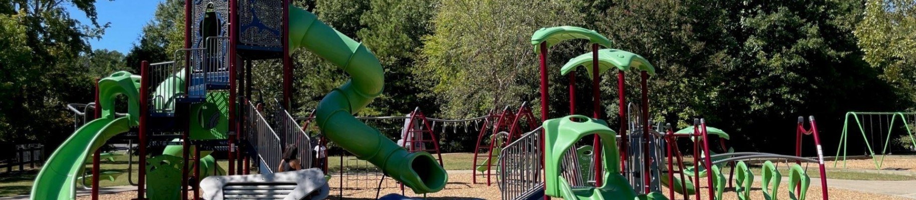 Playground with Citadel Tower - Charlotte, NC | Cunningham Recreation