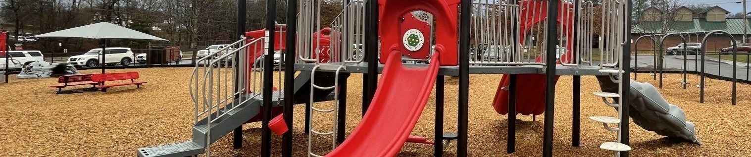 Playground with PowerScape Twin Towers–… | Cunningham Recreation