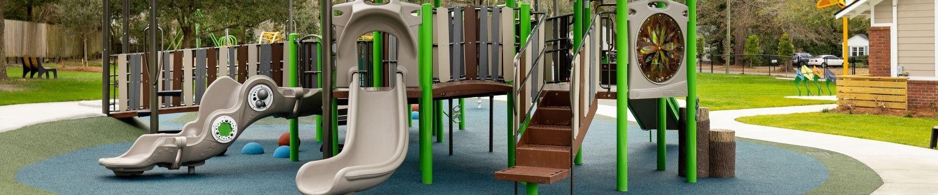 Playground with Playful Landscape Design -… | Cunningham Recreation