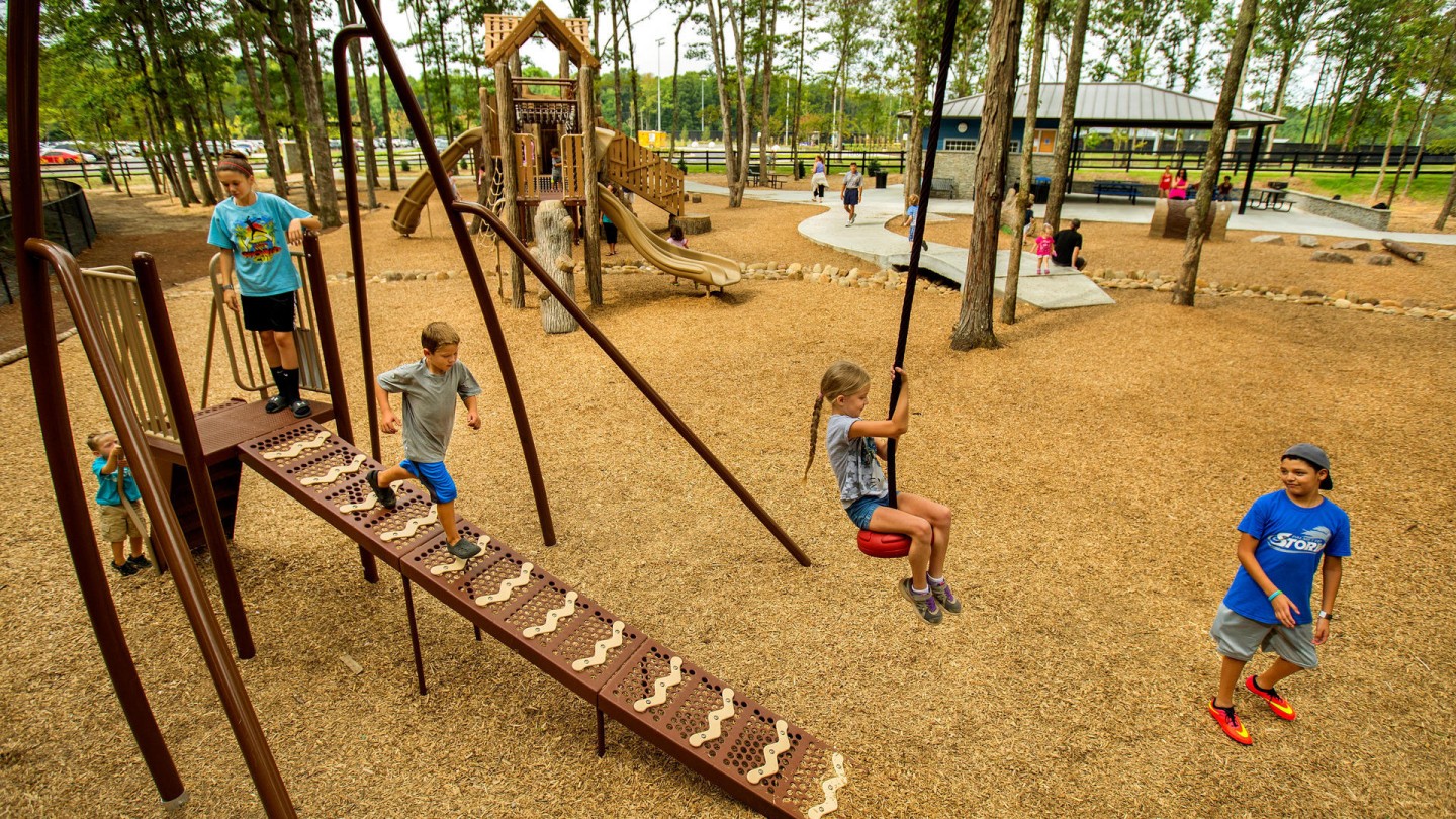 Zip Line Playground