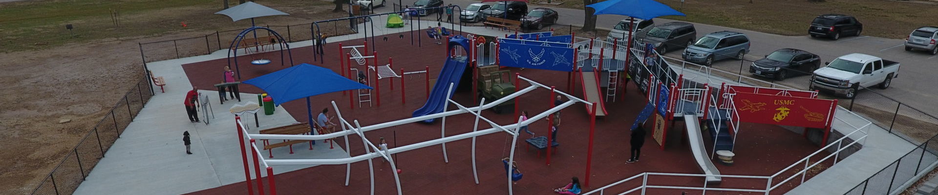 Military Theme Inclusive Playground - Waynesville | RJR Enterprises
